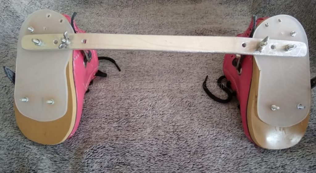 Sepatu Denis Brown Splint Untuk Koreksi Kaki Bengkok - Putri Haneen